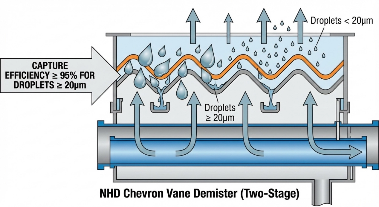 Prevent Re-entrainment in FGD Systems: Chevron Vane Demister Design ...